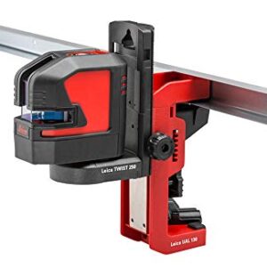 Leica Geosystems 866131 LINO UAL130 Line Laser Adjustable Wall Bracket with Quick Clamp