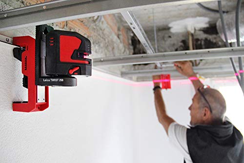 Leica Geosystems 866131 LINO UAL130 Line Laser Adjustable Wall Bracket with Quick Clamp