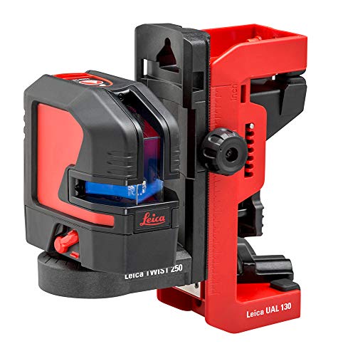 Leica Geosystems 866131 LINO UAL130 Line Laser Adjustable Wall Bracket with Quick Clamp