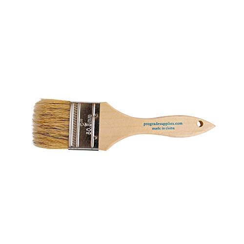 Pro Grade - Chip Paint Brushes - 24 Ea 2 Inch Chip Paint Brush Light Brown