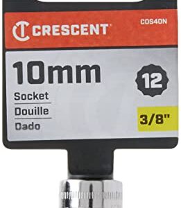 Crescent 3/8" Drive 12 Point Standard Metric Socket 10mm - CDS40N