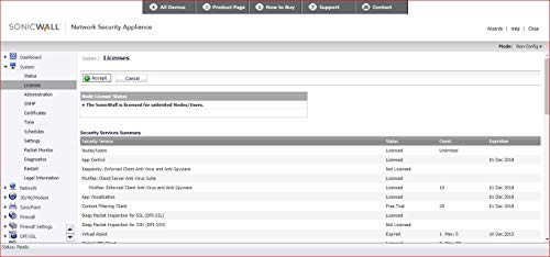 SonicWall WXA 1YR WXA Software Clustering License 10K Connections 01-SSC-0859