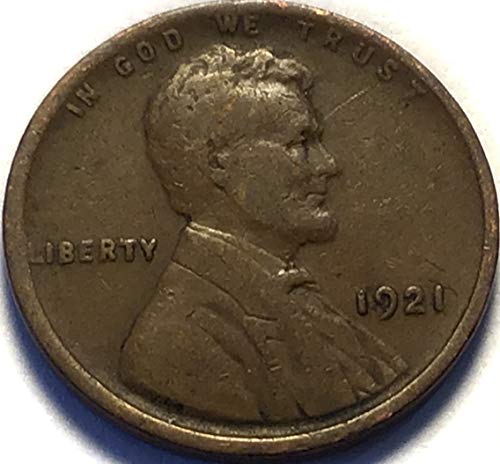 1921 P Lincoln Wheat Cent Penny Seller Good