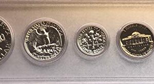 1957 Beautiful comes in hard plastic case Silver US Proof Set Proof