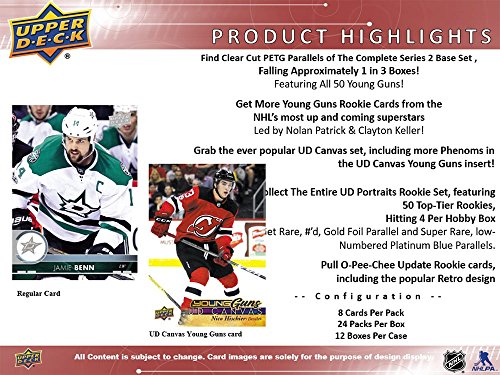 2017-18 Upper Deck Series 2 Hockey Hobby Box