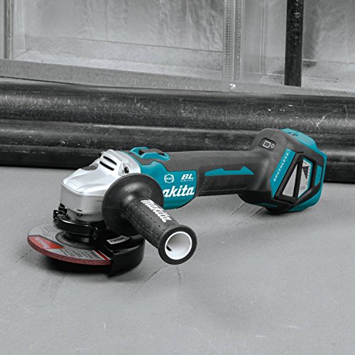 Makita XAG17ZU 18V LXT® Lithium-Ion Brushless Cordless 4-1/2” / 5" Cut-Off/Angle Grinder, with Electric Brake and AWS®, Tool Only