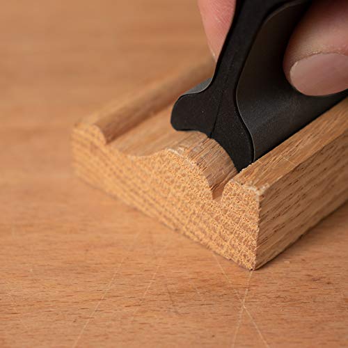 6 Piece 12 Profile Double Ended Contour Sanding Grip Set for Concave & Convex Profile Sanding. Large Size Grip Pads with Profiles. Crown Molding, Molding, Frames or General Woodworking Use