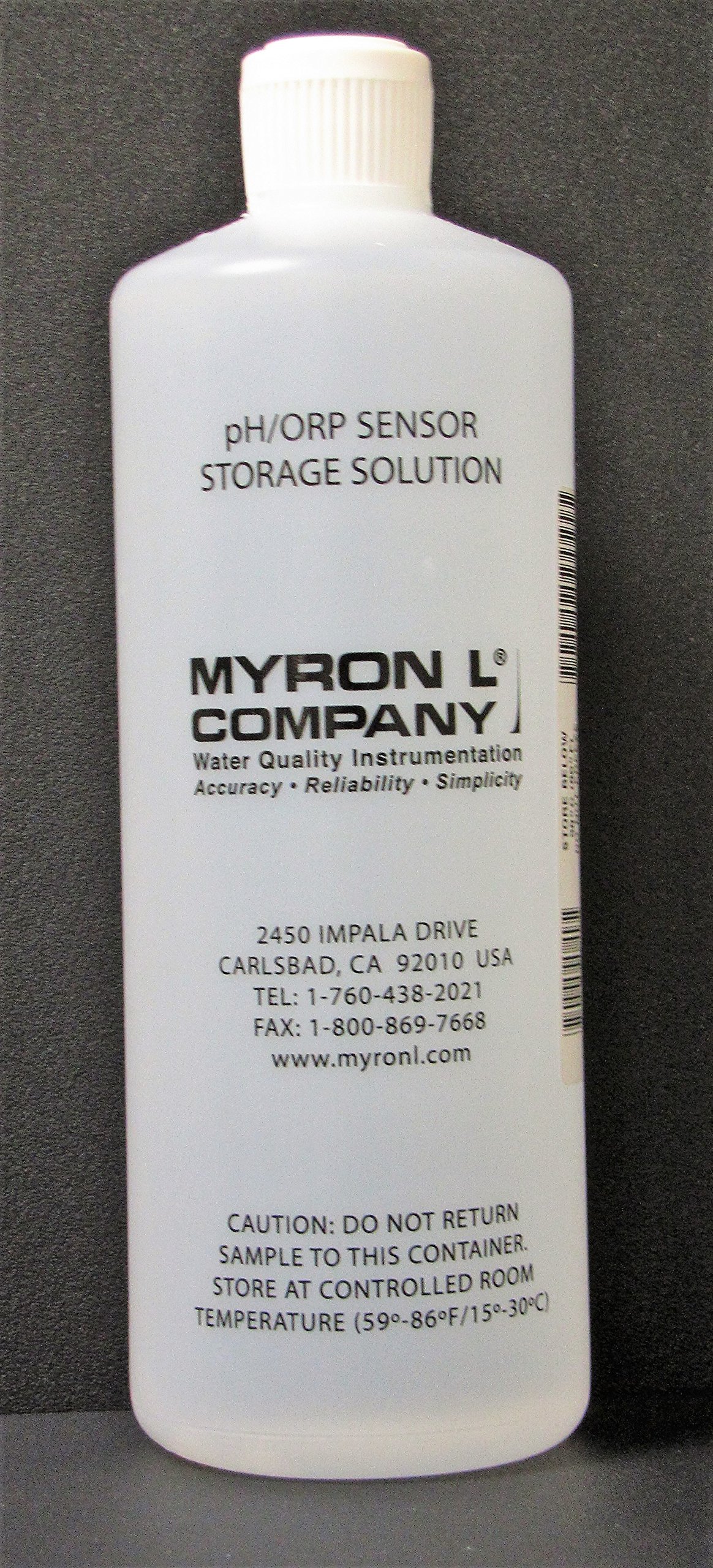 Myron L Company pH/ORP Sensor Storage Solution, Quart