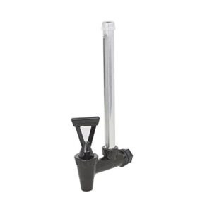 tru-view new 7.5" water level view spigot for travel & big berkey, alexapure pro, propur (7.5" spigot)