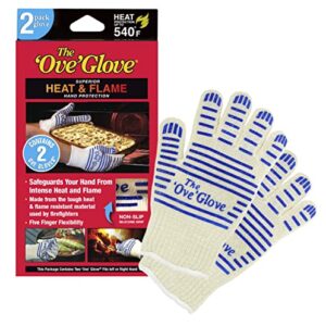 The Ove Glove - Superior HEAT & FLAME Hand Protection - 2 Pack Glove