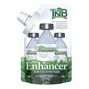 tnb naturals tnbco2ref refill enhancer co2 canister pack, 1 pack