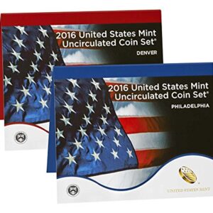 2016 P D US Mint Set 28 Coins in Original Packaging Brilliant Uncirculated