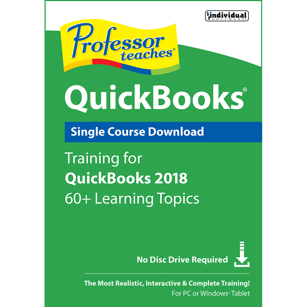 Professor Teaches QuickBooks 2018 [Download]