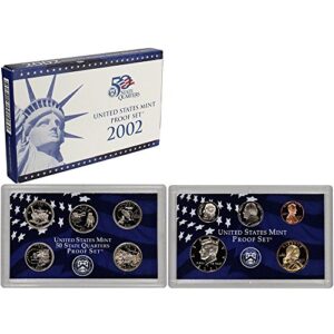 2002 s us proof set superb gem uncirculated