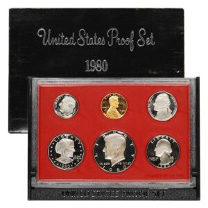 1980 s us proof set superb gem uncirculated