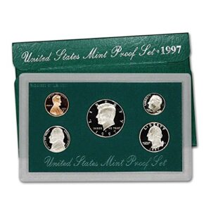 1997 s us proof set superb gem uncirculated