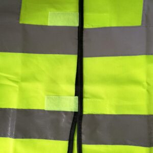 ZOJO High Visibility Reflective Vests,Adjustable Size,Lightweight Mesh Fabric, Wholesale Safety Vest for Outdoor Works, Cycling, Jogging, Walking,Sports - Fits for Men and Women (10 Pack, Neon Yellow)