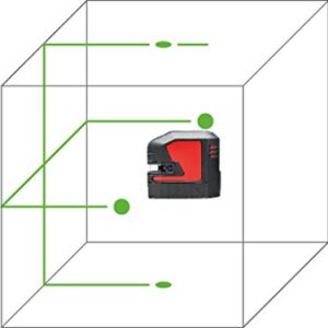 Leica Geosystems 864435 LINO L2P5G Green Beam Point & Cross Line Laser