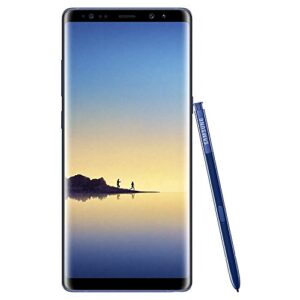 samsung galaxy note 8 64gb verizon wireless - deepsea blue (renewed)