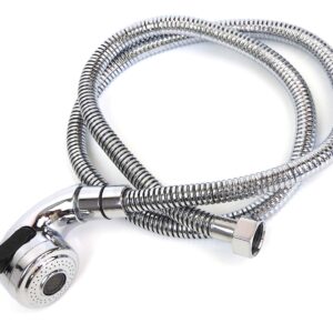 SALON SHAMPOO BOWL UNIT REPLACEMENT PART CHROME SPRAYER HOSE SA-17B