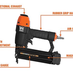 WEN 61721 18-Gauge 3/8-Inch to 2-Inch Pneumatic Brad Nailer