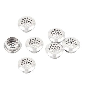 saim sink strainer stainless steel round mesh hole filter kitchen bathroom garbage stopper 30 pcs silver tone