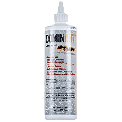 Nisus Dominant Ant Bait Liquid Borate Ant Poison,(0.473 liters), Packaging May Vary