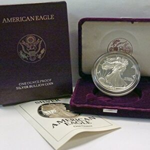 1991 S American 1 oz. Silver Eagle Dollar Proof US Mint