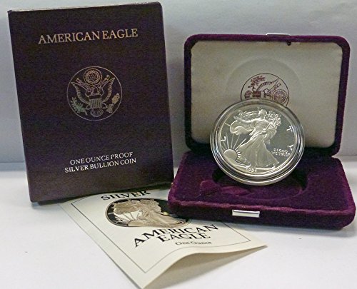 1991 S American 1 oz. Silver Eagle Dollar Proof US Mint