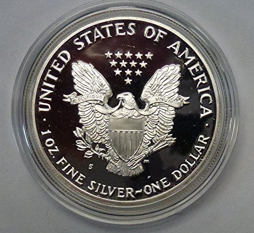 1991 S American 1 oz. Silver Eagle Dollar Proof US Mint