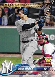 2018 topps #1 aaron judge new york yankees