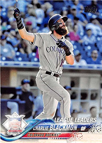 2018 Topps #273 Charlie Blackmon Colorado Rockies Baseball Card