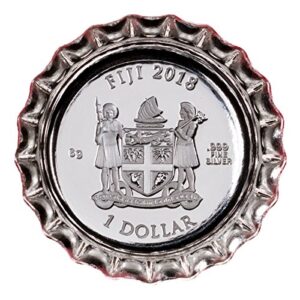 2018 FJ Bottle Cap .999 Silver $1 Dollar Diameter - 32mm $1 Seller DCAM