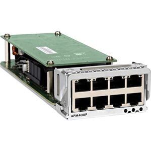 netgear 8x100m/1g/2.5g/5g/10gbase-t poe+ port card