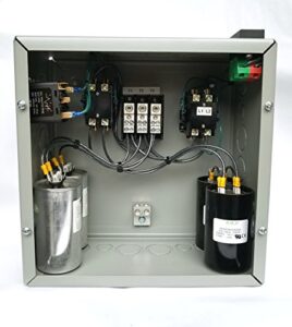 10hp 3 phase rotary converter panel