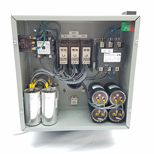 30hp 3 Phase Rotary Converter Panel