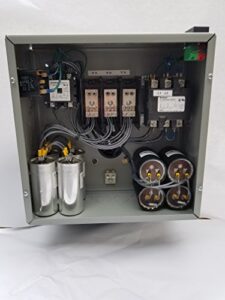 50hp 3 phase rotary converter panel