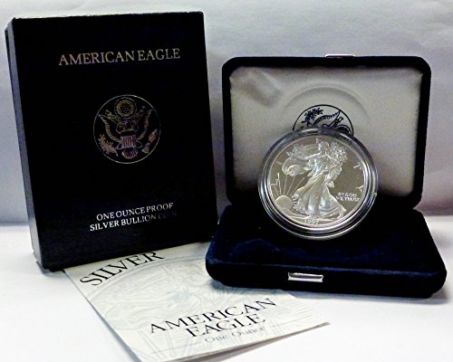 1997 P American 1 oz Silver Eagle Dollar US Mint PROOF