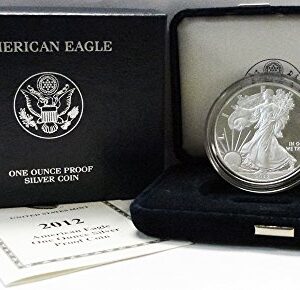 2012 W American 1 oz Silver Eagle Dollar PROOF US Mint