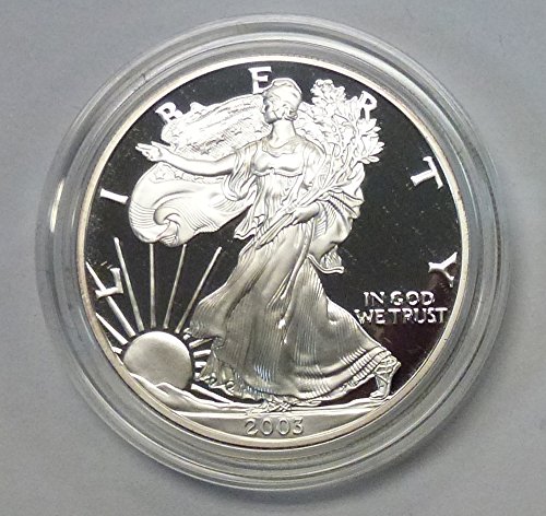 2003 W American 1 oz Silver Eagle Dollar PROOF US Mint