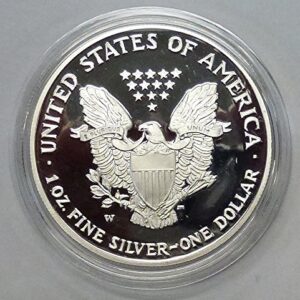 2007 W American 1 oz Silver Eagle Dollar PROOF US Mint