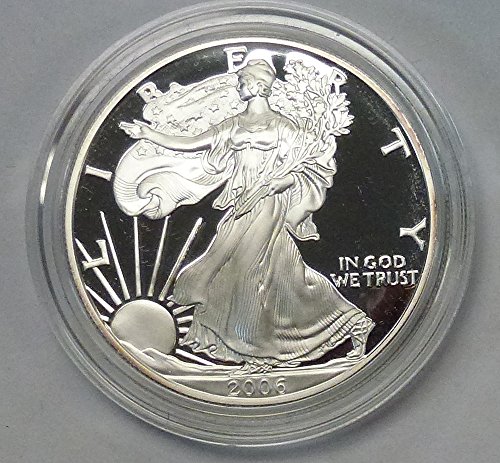 2006 W American 1 oz Silver Eagle Dollar US Mint PROOF