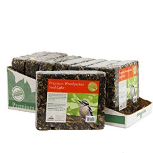 Heath Outdoor Products SC-32-8 Premium Woodpecker 2-Pound Seed Cake, Case of 8