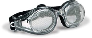 bugz-eye sight shield steel mesh anti fog safety goggles (30 mesh)