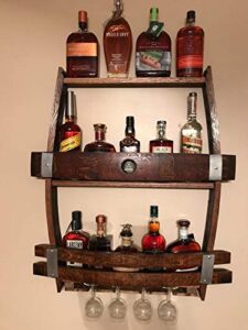 whiskey wine rack liquor cabinet