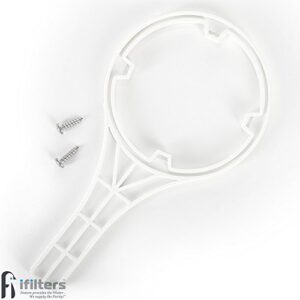 iFilters Whole House Sediment, Rust & CTO Filter Clear Housing w/ AP117 Comparable Filter Cartridge Included, 3/4" Ports