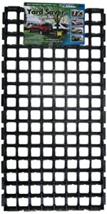 yard saver fglli01874-5pk drive-on lawn grid, 38.5 x 19 x 1.25, black (pack of 5)