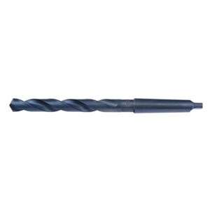 maxtool 5/8" twist drill bits with morse taper shank hss m2 taper shank drill bits black oxide mt no 2; ts02b05r40