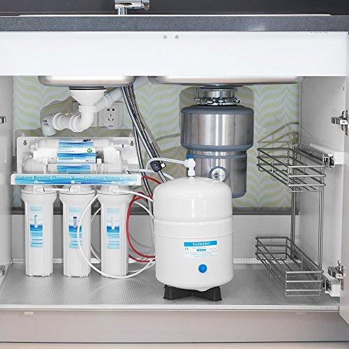 Geekpure 10-inch Inline Alkaline Replacement Water Filter Cartridge pH+ for Reverse Osmosis RO System -1/4”Thread