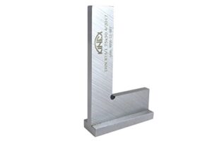 kinex 4034-12-007 3 inches tall x 2 inches wide try machinist square with base din 875/1 square to w/in 0.0005 inches